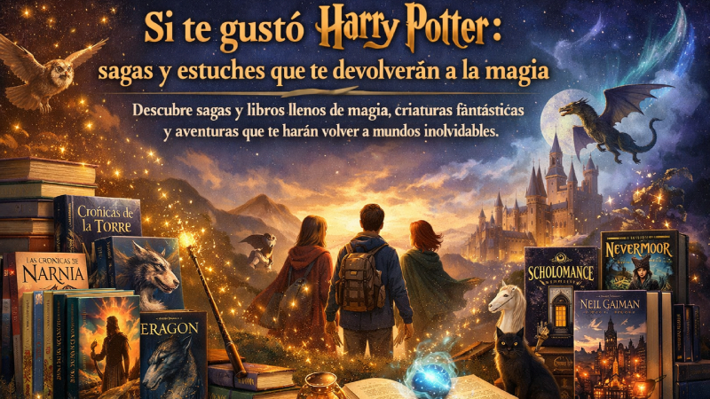 Libros de Harry Potter por orden cronológico • Monty.es